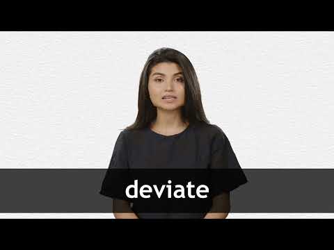 DEVIATE - Definition & Translations | Collins English Dictionary