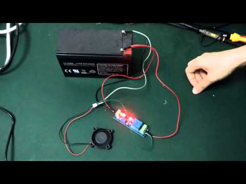 Timer Adjustable 12V electronic equipments Delay Relay PCB Brick Module Test From iTead.cc