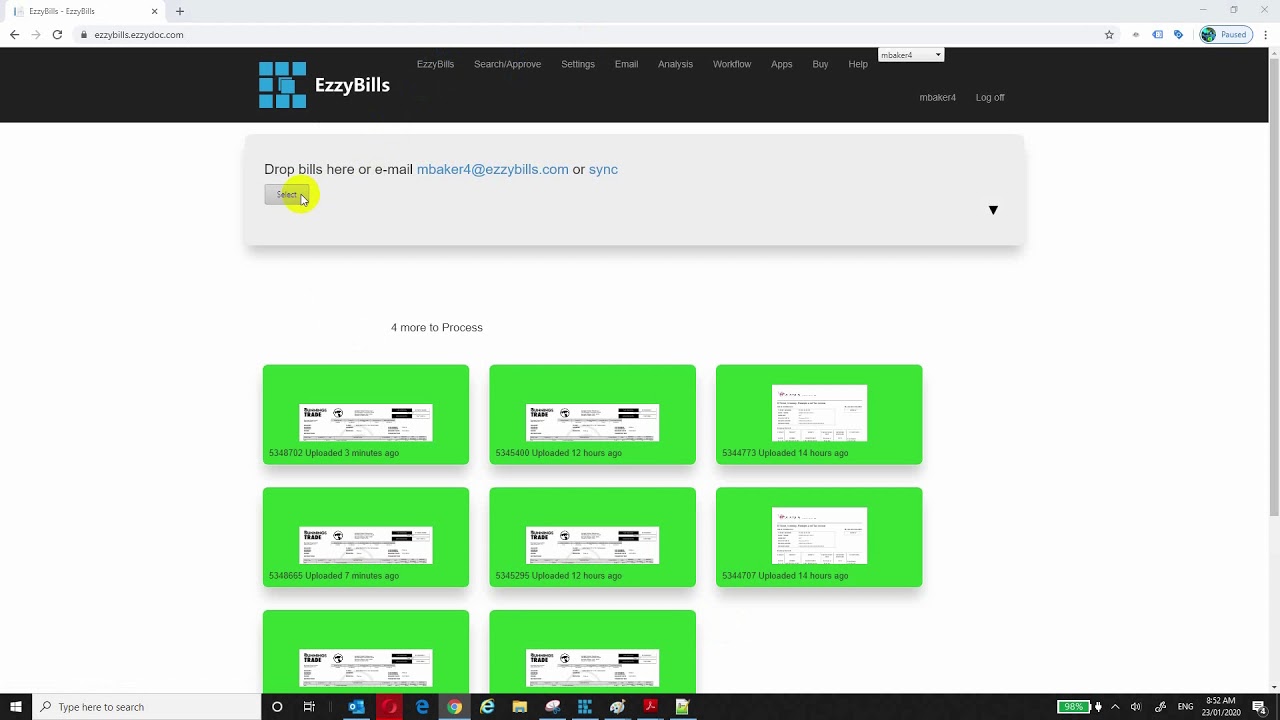 EzzyBills Tutorial: Use EzzyBills Approval Workflow