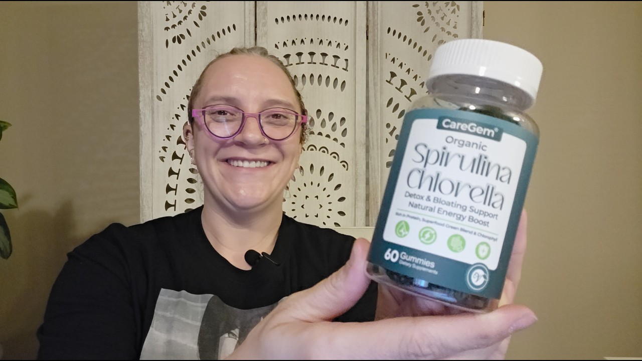 CareGem Spirulina Chlorella Gummies