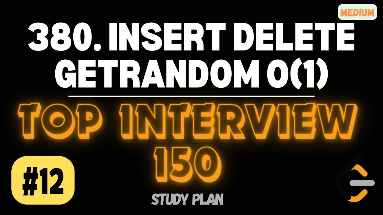 Leetcode | 380. Insert Delete GetRandom O(1) | Medium | Java Solution