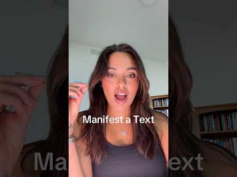 MANIFEST A TEXT FROM YOUR SP