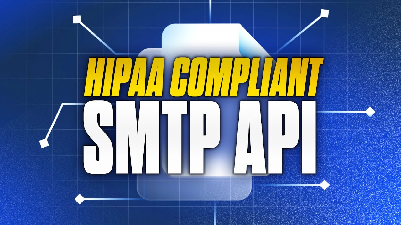 HIPAA compliant transactional emails via SMTP
