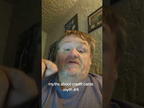 myths about credit cards. myth#4 #creditreport #credit