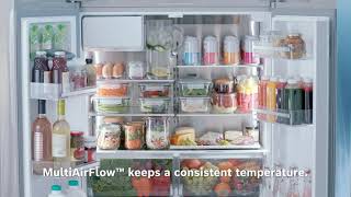 Buy Bosch 500 Series French Door Bottom Mount Refrigerator 36'' Easy ...