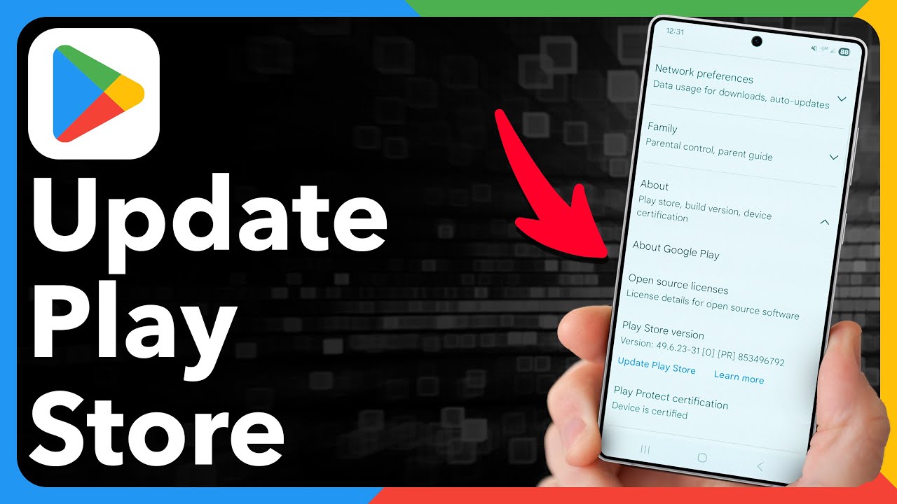 How To Update Google Play Store On Android From Old Version