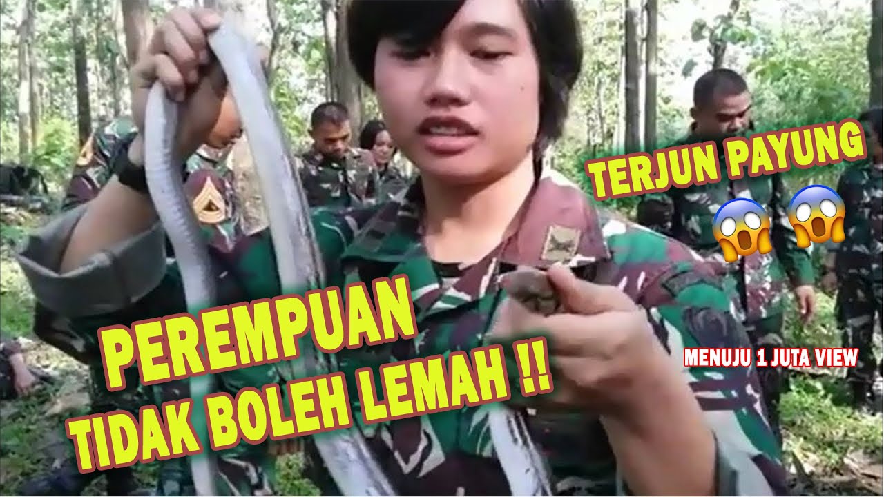 SHIVERS!! SO THIS IS WHAT FEMALE SOLDIER TRAINING LOOKS LIKE, (KOWAD TNI)