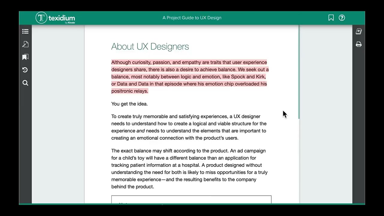 Texidium Feature- How to Highlight