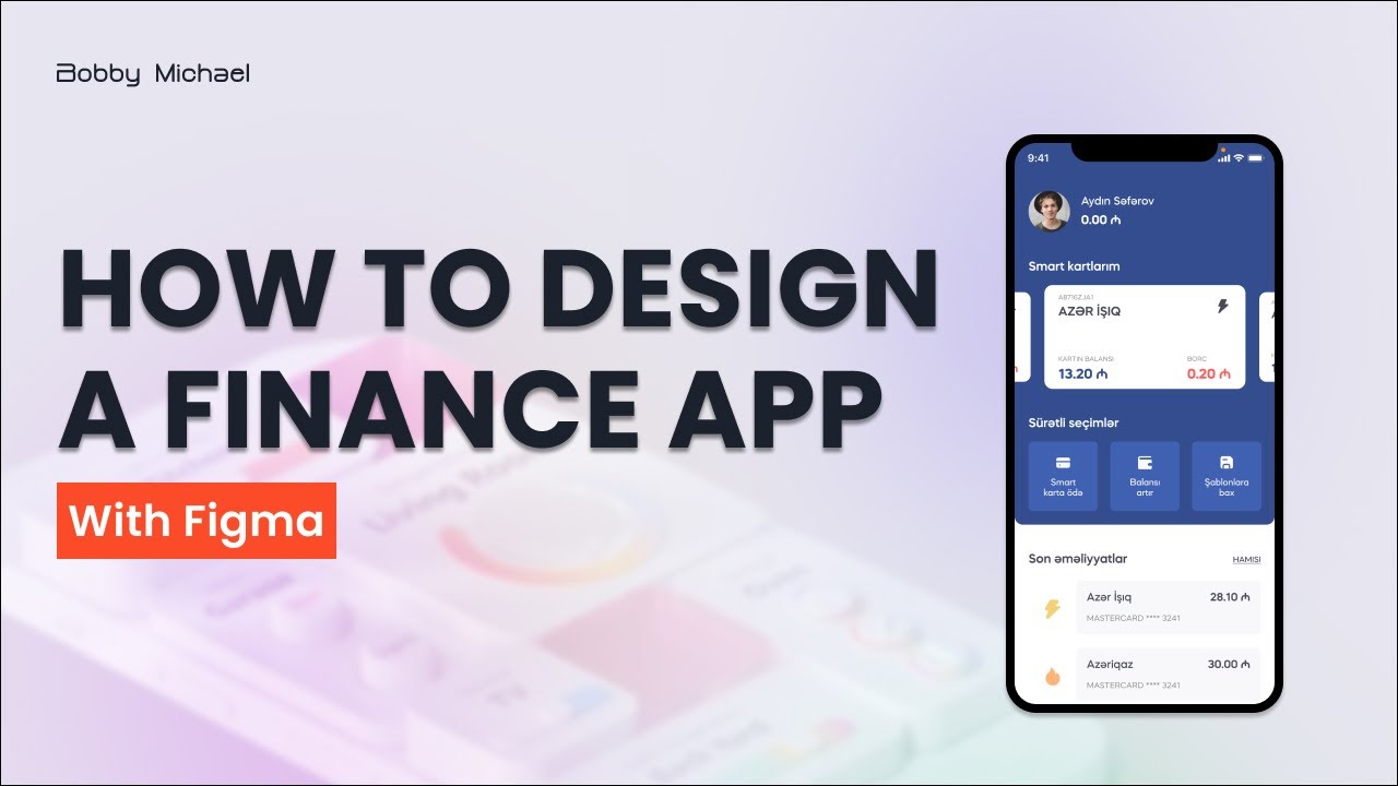 How to design a Finance App From scratch