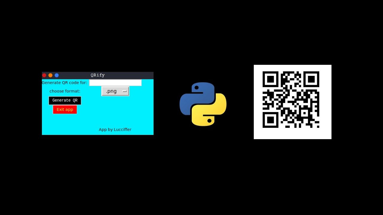 GUI using Python | QR Code Generator application