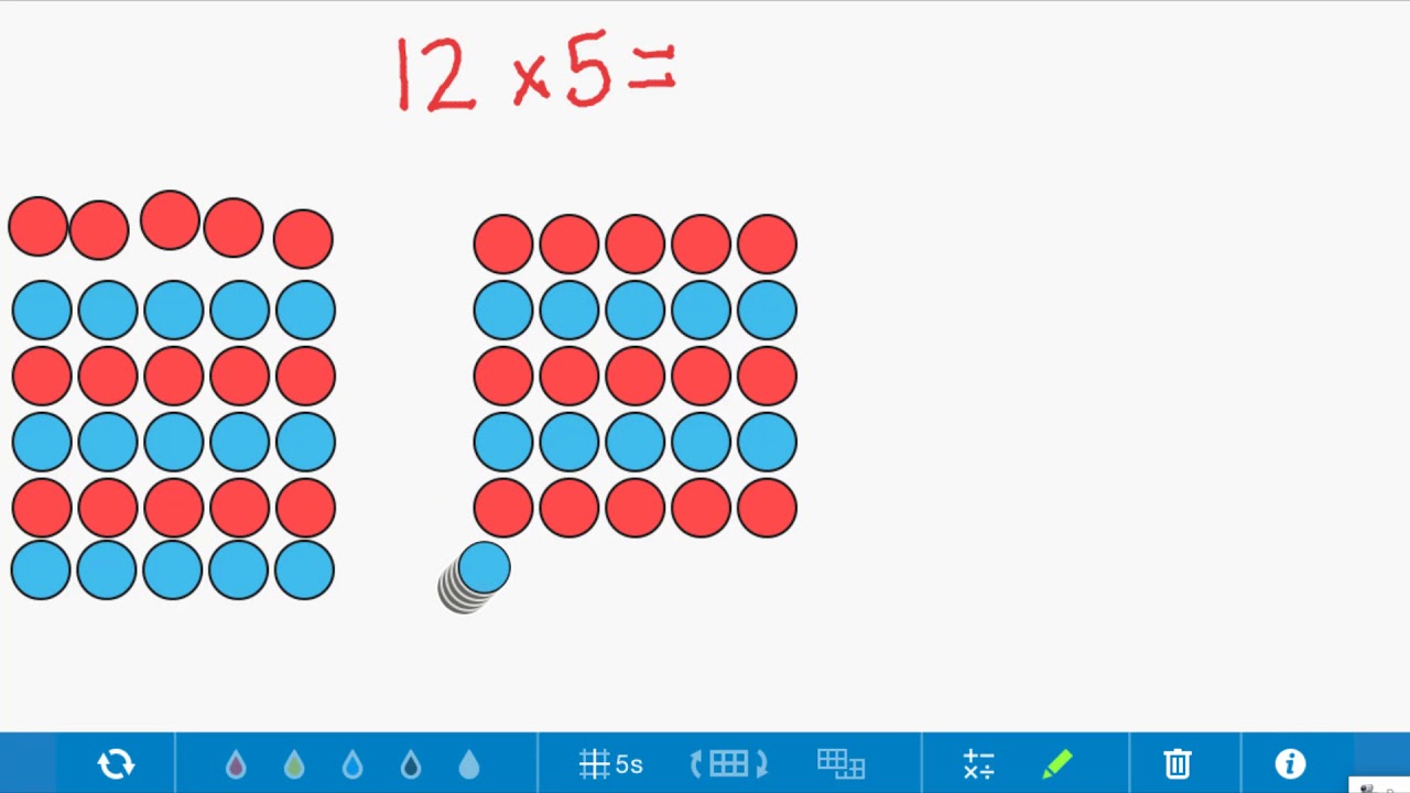 Multiplication Using Groups with Counters