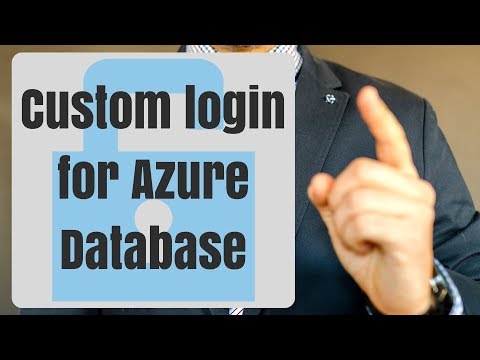 How to add user to Azure database