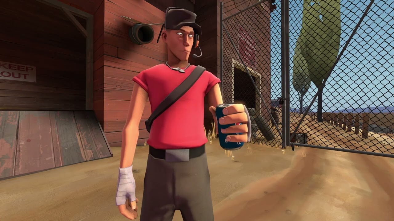 [SFM] Scout drinks Pepsi