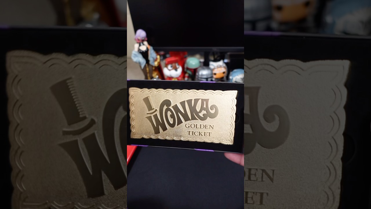 I’ve got a Willy Wonka Golden Ticket! #willywonka #goldenticket