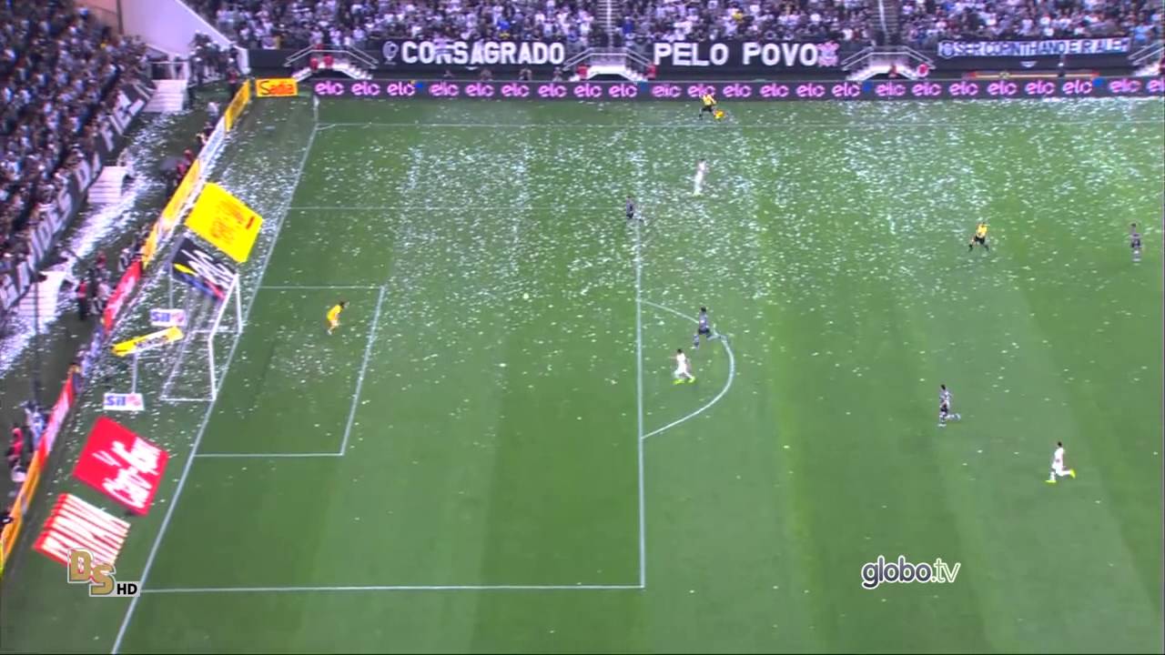 Gols Corinthians 1 x 2 Santos - Copa do Brasil 2015