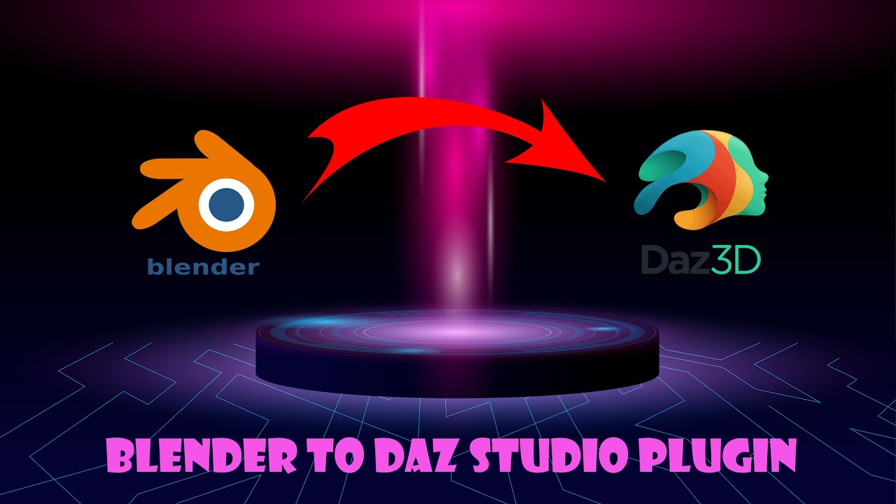 Blender To Daz Studio plugin- tutorial