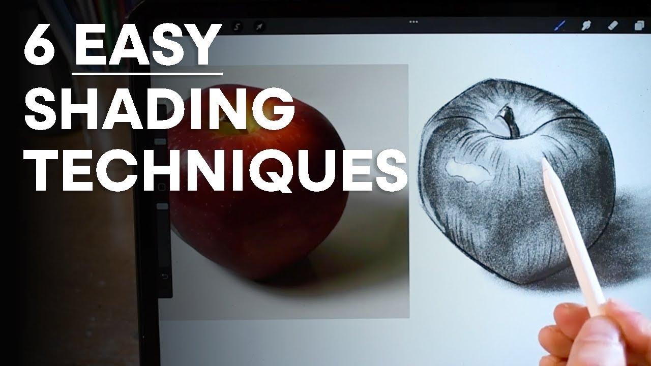 Drawing Tutorial - 6 Easy Shading Techniques