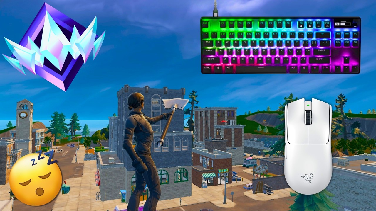 SteelSeries Apex Pro TKL ASMR 😴 Fortnite OG Ranked Reload 🏆 Satisfying Keyboard Fortnite 240 FPS 4K
