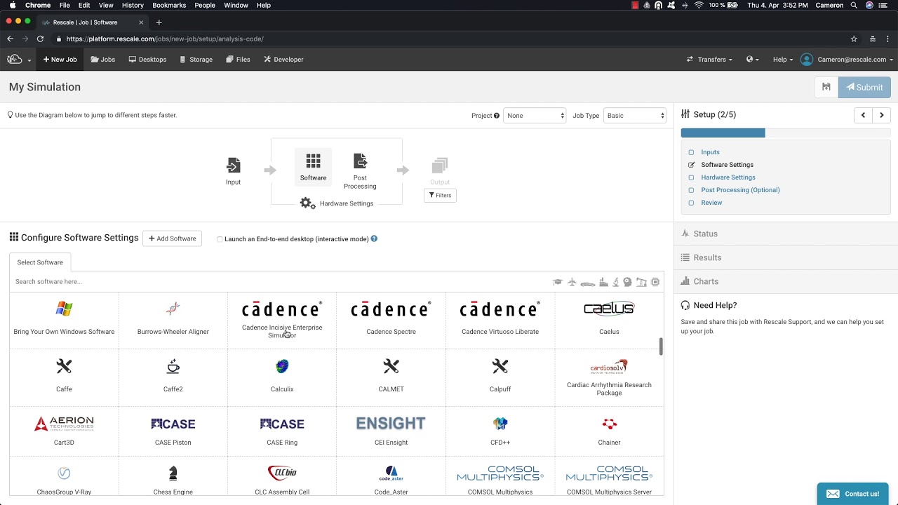 How to run an HPC job in the cloud | Rescale