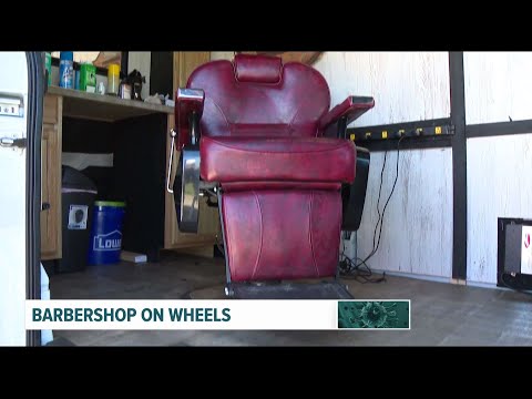 Barbershop on wheels