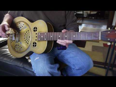 Vintage Dobro M32 c1936 gold Duco National Resonator style | Reverb