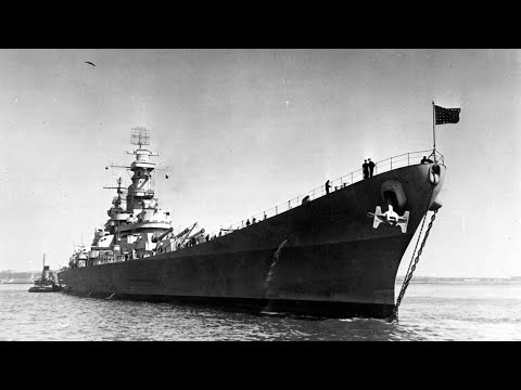 Hear a crossband contact with USS Battleship IOWA
