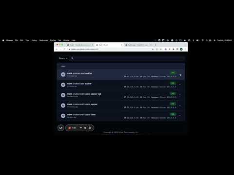 Audit Logs | Enterprise paid feature