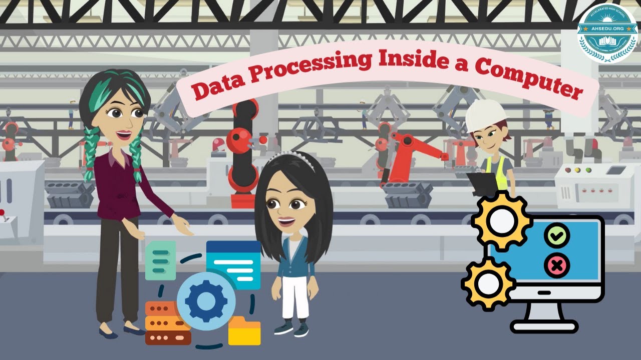 Data Processing Inside a Computer | The Captain AHS-Show | Computer Science Lesson