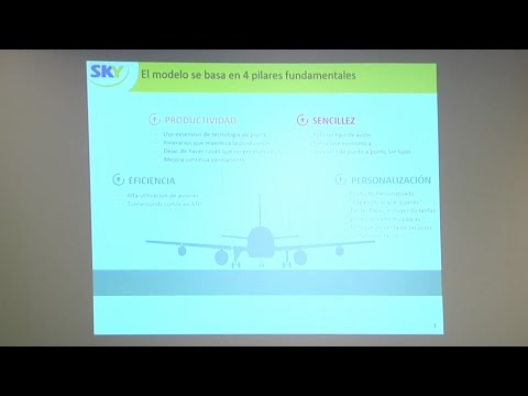 SKY ARILINE SE CONVIERTE EN LÍNEA DE BAJO COSTO (2016.03.16) Iquique TV