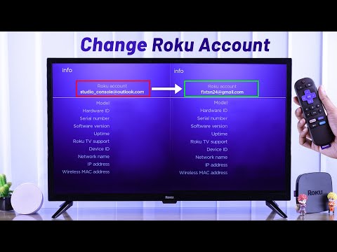 How to Change Roku TV Account!