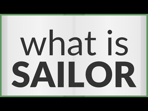 Sailor | meaning of Sailor