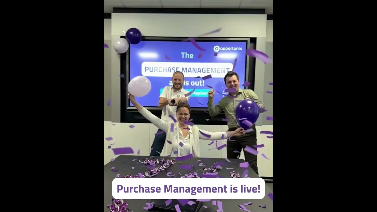 We got something to celebrate! 🥳 Our 16th app is live: Purchase Management.