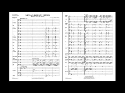 Michael Jackson Hit Mix Sheet Music by Johnnie Vinson (SKU: 04003536 ...