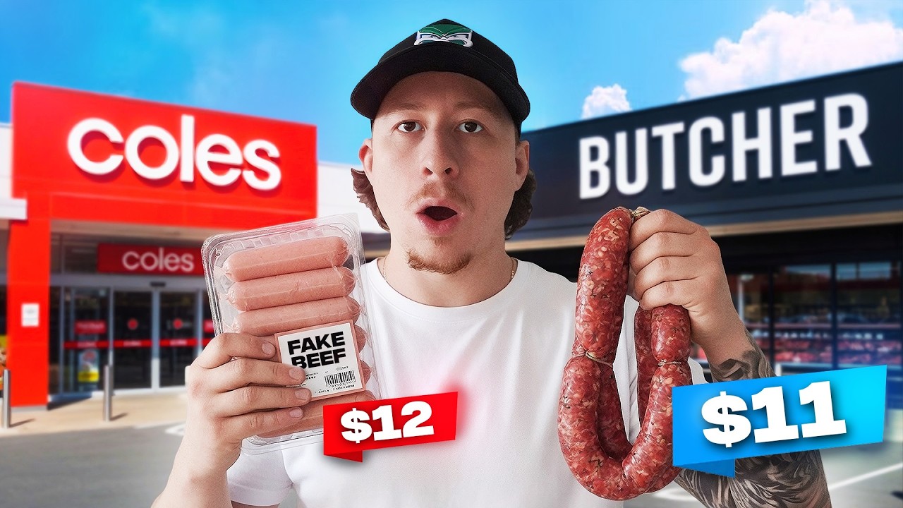 Supermarket Sausages vs Butcher Sausages - Is the Butcher REALLY Better?