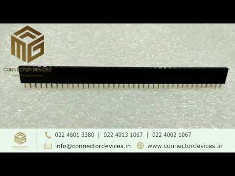 Berg Strip Connector - Pin Header Connector Latest Price, Manufacturers ...