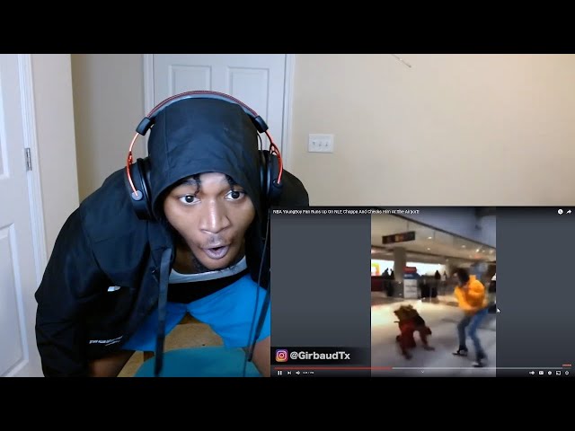 NLE Choppa airport fight video goes viral after rapper is allegedly ...