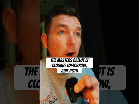 Have you applied for Masters 2026 tickets??