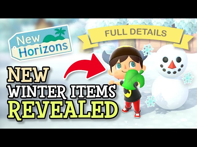 How to get Winter Snowflakes in Animal Crossing: New Horizons and their ...