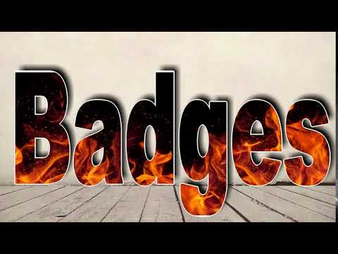 How to Pronounce Badges