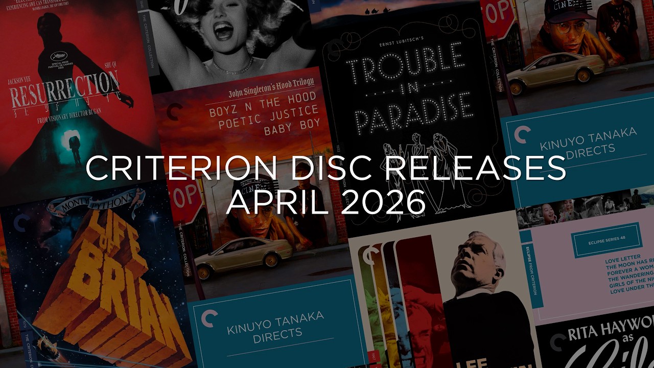 Coming to the Criterion Collection in April!