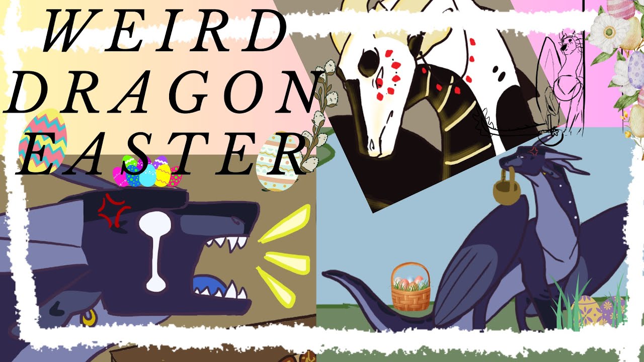 Weird dragon Easter