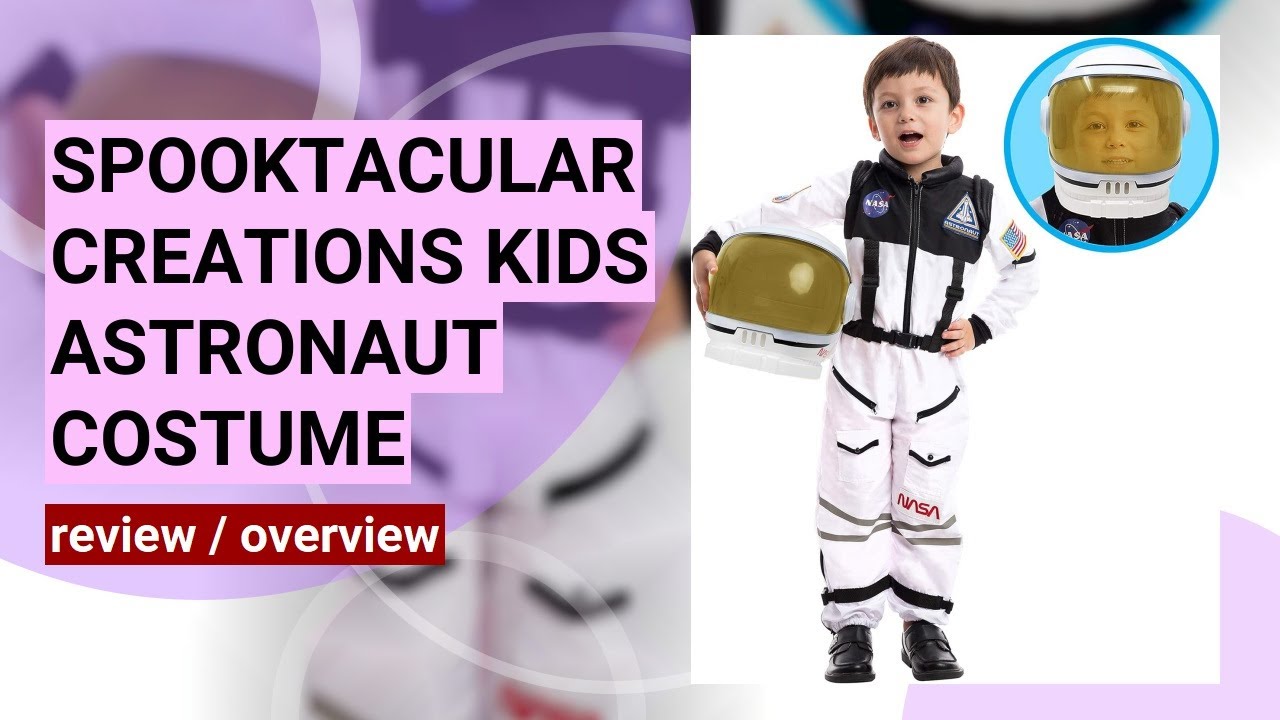 Toddler Astronaut Costume Review: Spooktacular Creations Space Suit Unboxing & Try-On!