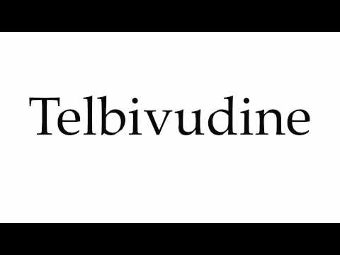 How to Pronounce Telbivudine