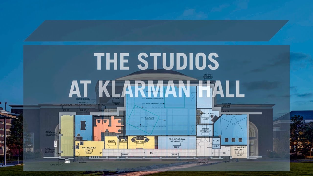 Behind the Scenes of the Klarman Hall Studios