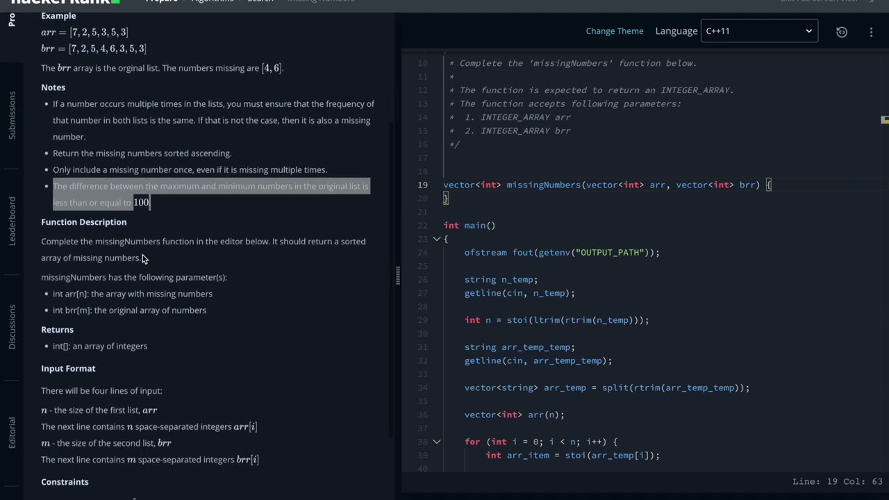 HackerRank Hacks: Missing Numbers Problem - A Step-by-Step Guide