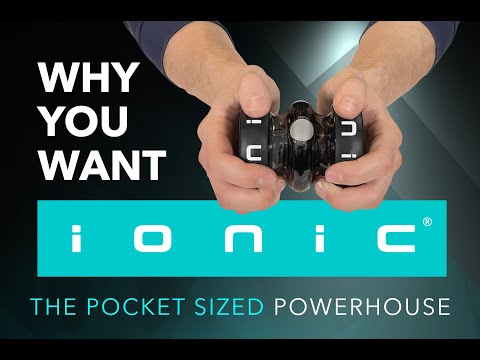 IONIC® Dual gyroscopic upper body exerciser, revolutionary training for arms, shoulders, chest & abs