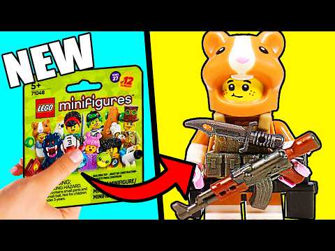 Upgrading NEW LEGO CMF Minifigures into SOLDIERS! (Series 27)