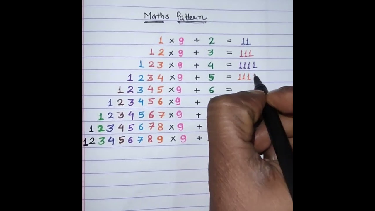 Study the pattern #3 ||number pattern #shorts #shortsfeed #ytshorts #gyanyog #mathematics #short