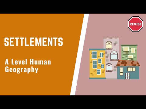 Settlements Video Lecture - Geography for A Level