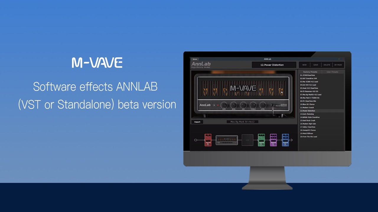 M-VAVE ANNLAB Software Effects Tutorial | VST / Standalone | Beta Version User Guide